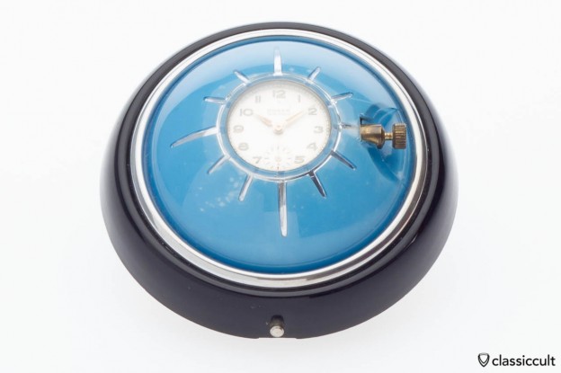 VW Oval bug Anker Kunika 8 day wind-up steering wheel clock