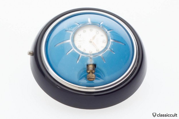 VW Oval bug Anker Kunika 8 day wind-up steering wheel clock