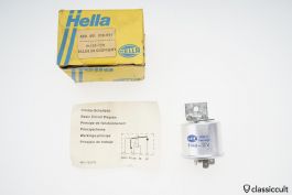 Hella 12V Fog Light Lamps 5-pin Relay 1972 NOS