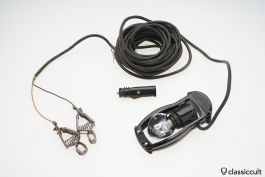 Rare Hella Car Hand Lamp with Chrome Head 50ies