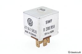 VW 12V Light Relay # 411941583B SWF R200958 Germany