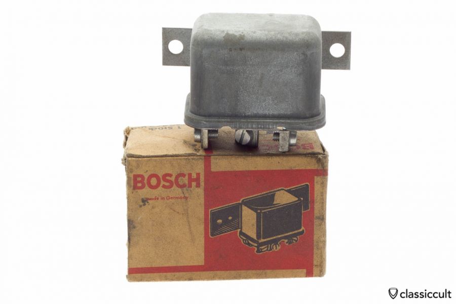 Bosch Fog Light Relay 6V NOS with BOX