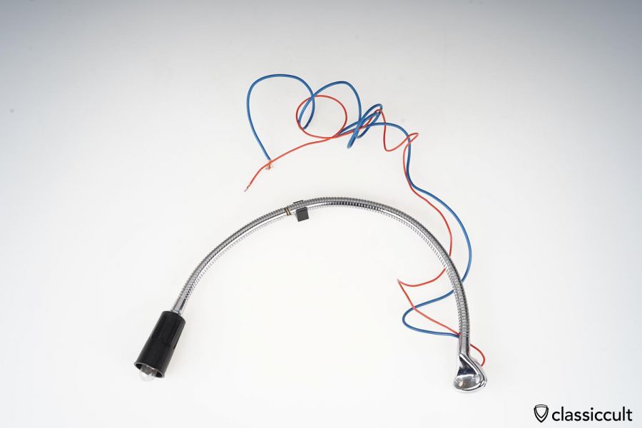 Hella police map light with long flexible arm